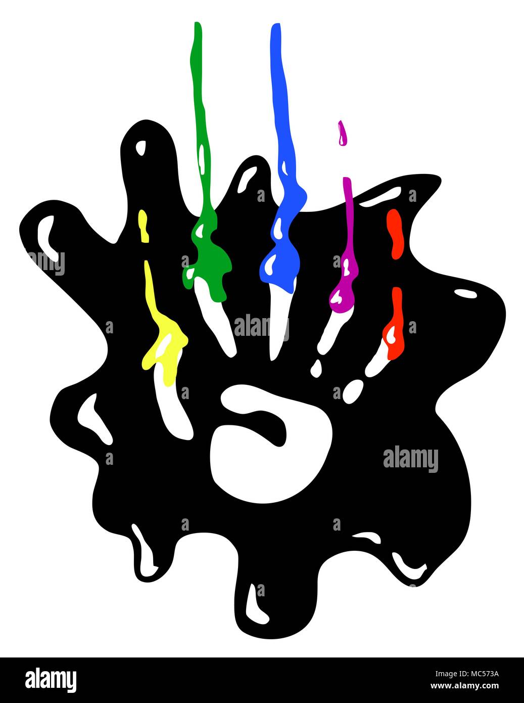 Finger smear Stock Vector Images - Alamy