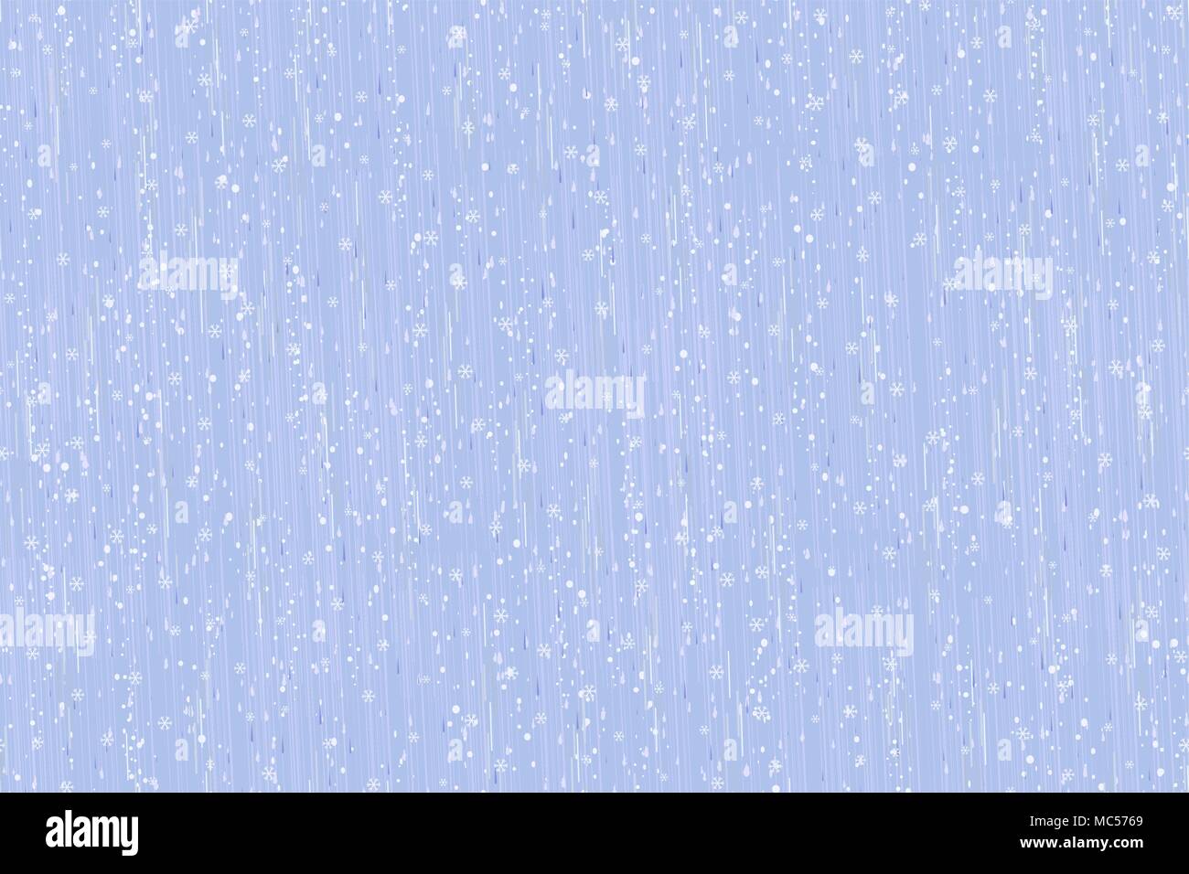 Hail falling, seamless vector texture pattern, horizontal background ...