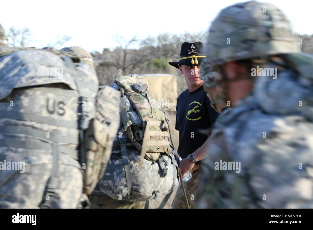 Sgt. Tyler Nelson, a Spur Holder from 6th Squadron, 9th Cavalry ...