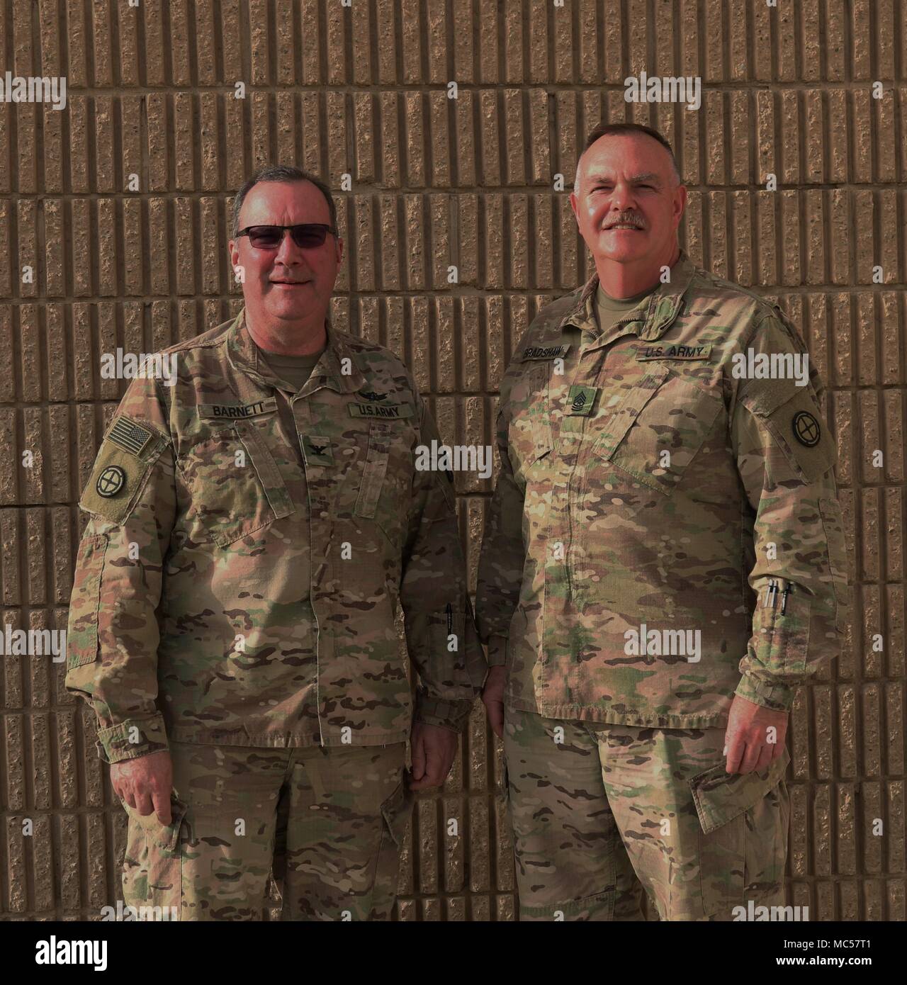 CAMP ARIFJAN, Kuwait—Col. Thomas Barnett, Jr., 35th Inf. Div. Safety ...