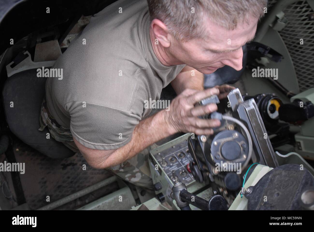 North Carolina National Guard officer, Col. Robert Bumgardner ...