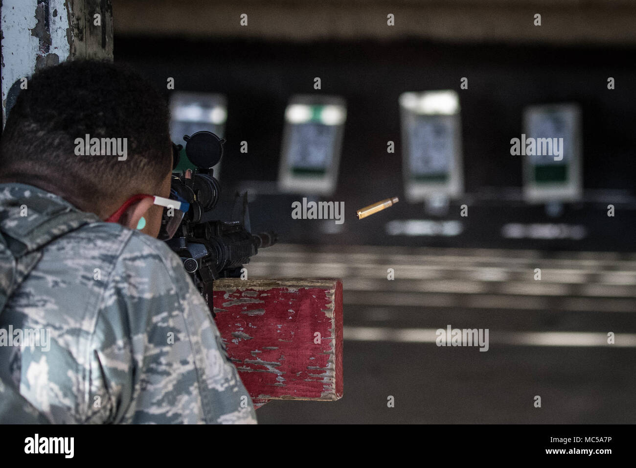 Airman 1st Class Christian Steele, 2nd Security Forces Squadron Airman ...