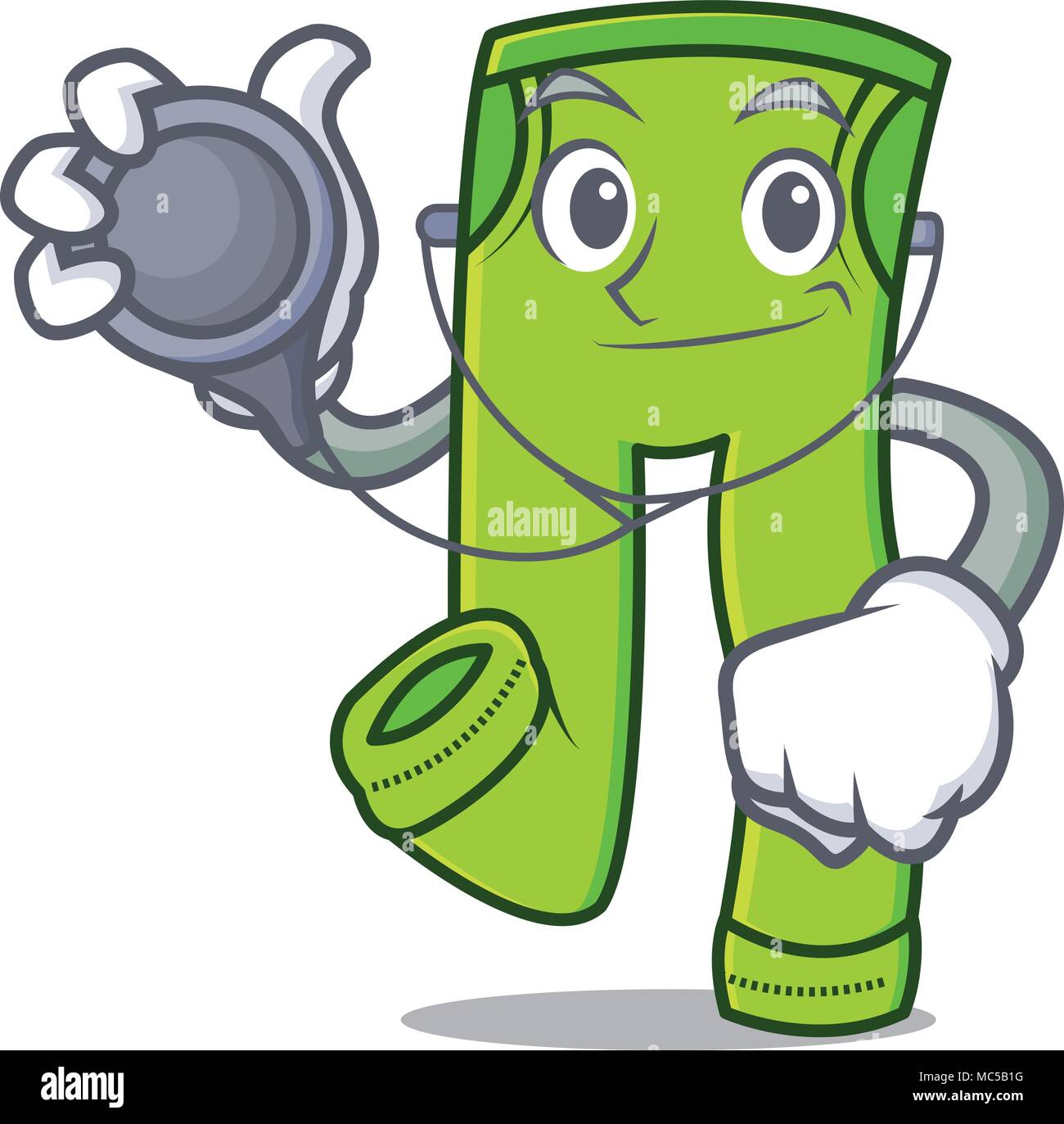 Doctor pants character cartoon style vector illustration Stock Vector ...