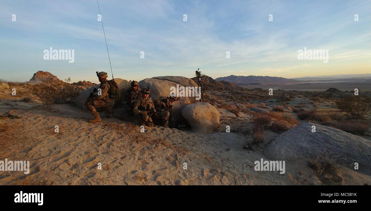 FORT IRWIN, Calif. -- Soldiers from the Expeditionary Cyber Support ...