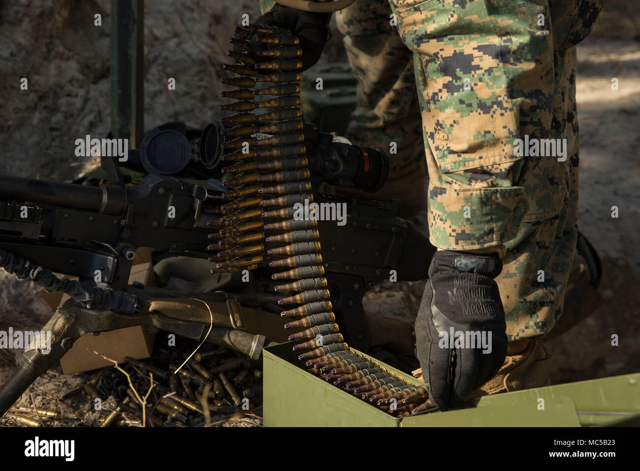 Marine Corps Pfc. Elias Cruz, a combat engineer with 8th Engineer ...