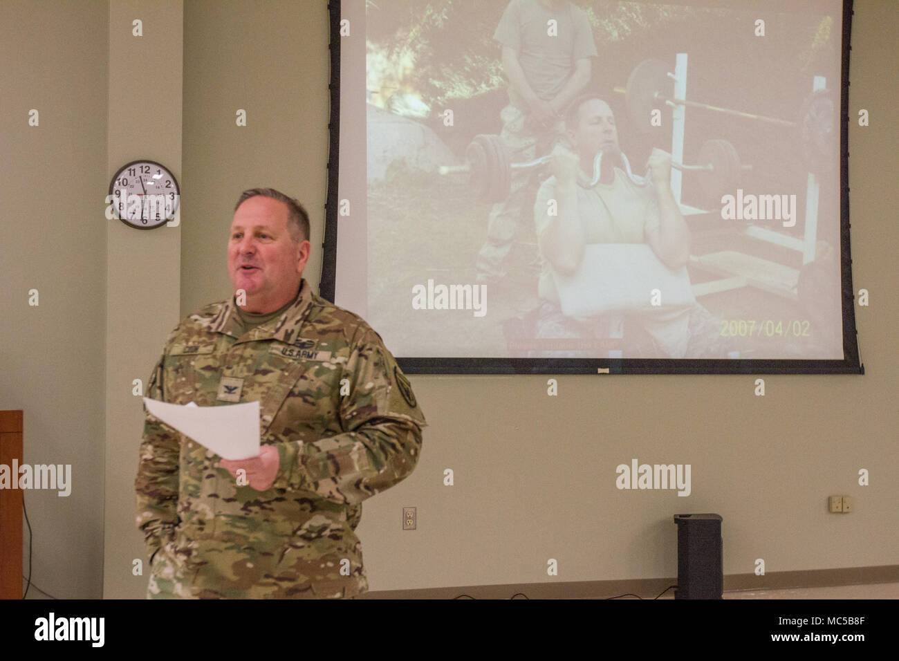 Army Col. Timothy Coon exemplifies timeless leadership as he addresses ...