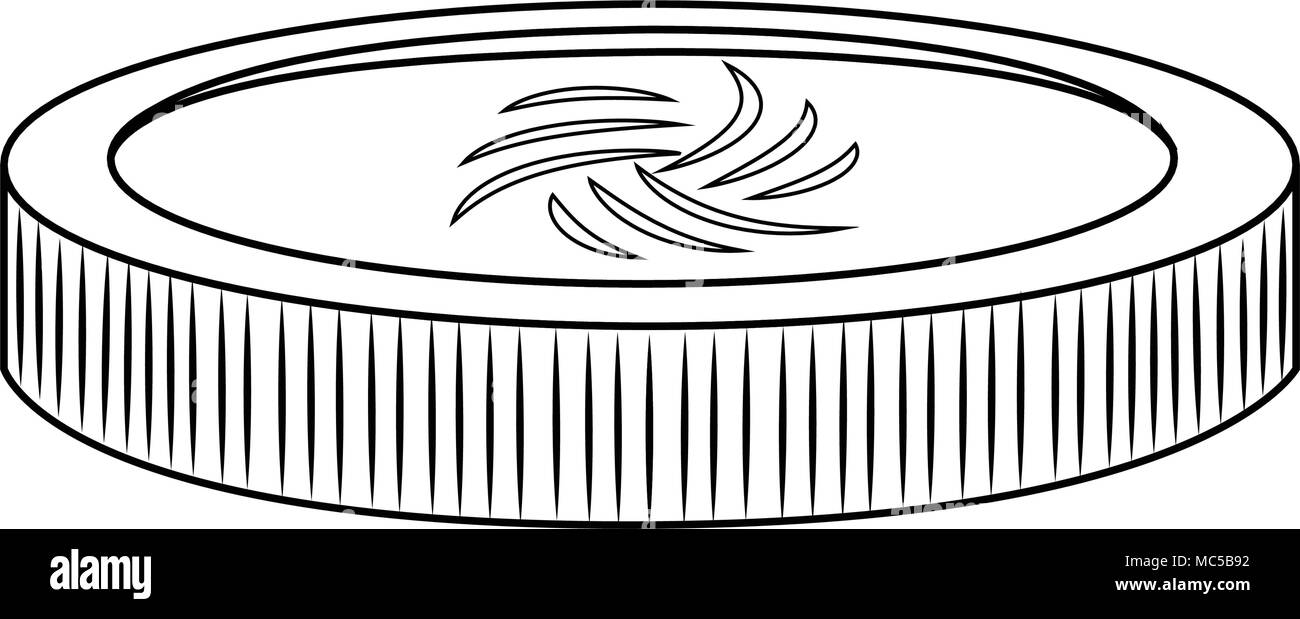 Abstract virtual coin Stock Vector Image & Art - Alamy