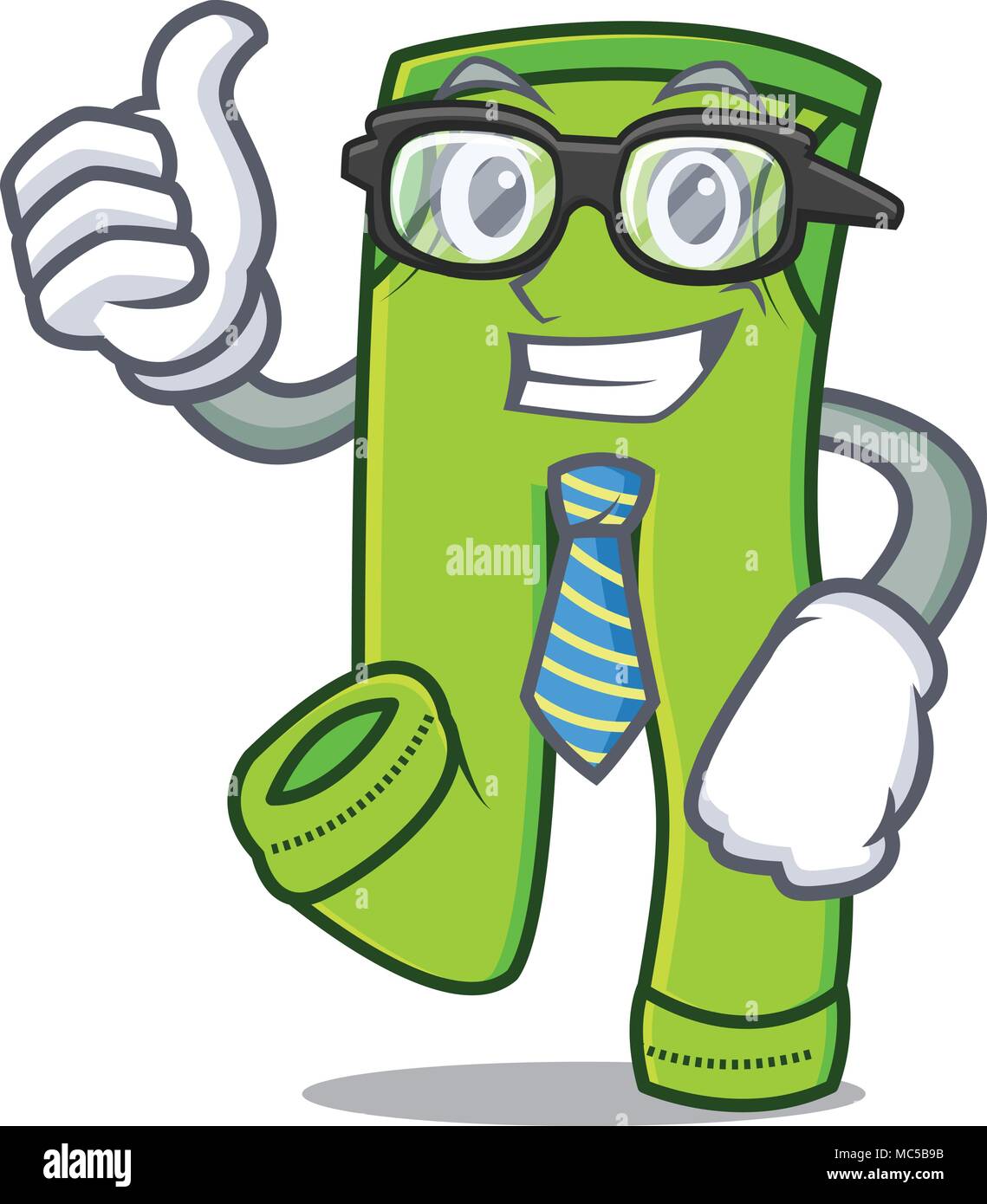 Businessman pants character cartoon style vector illustration Stock ...