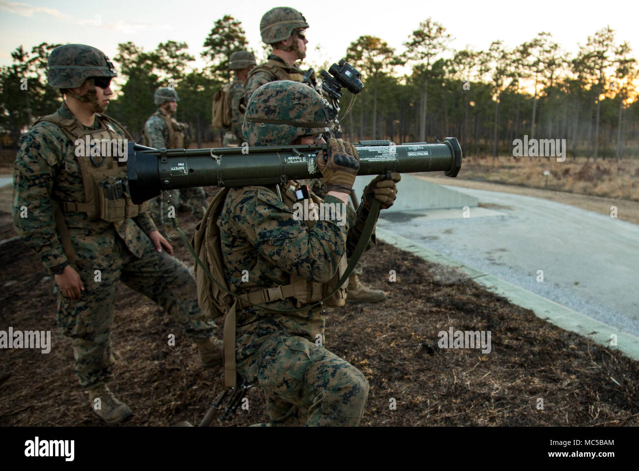 Pfc. Kyle L. Hill, rifleman with 1st Battalion, 2nd Marine Regiment ...