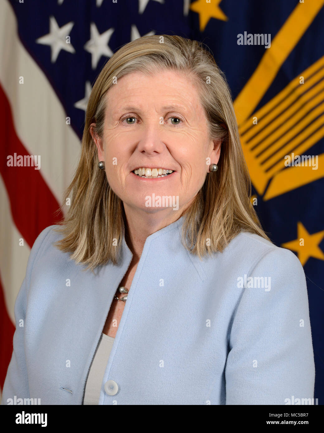 Sally Donnelly, Senior Advisor to the Secretary of Defense, poses for ...