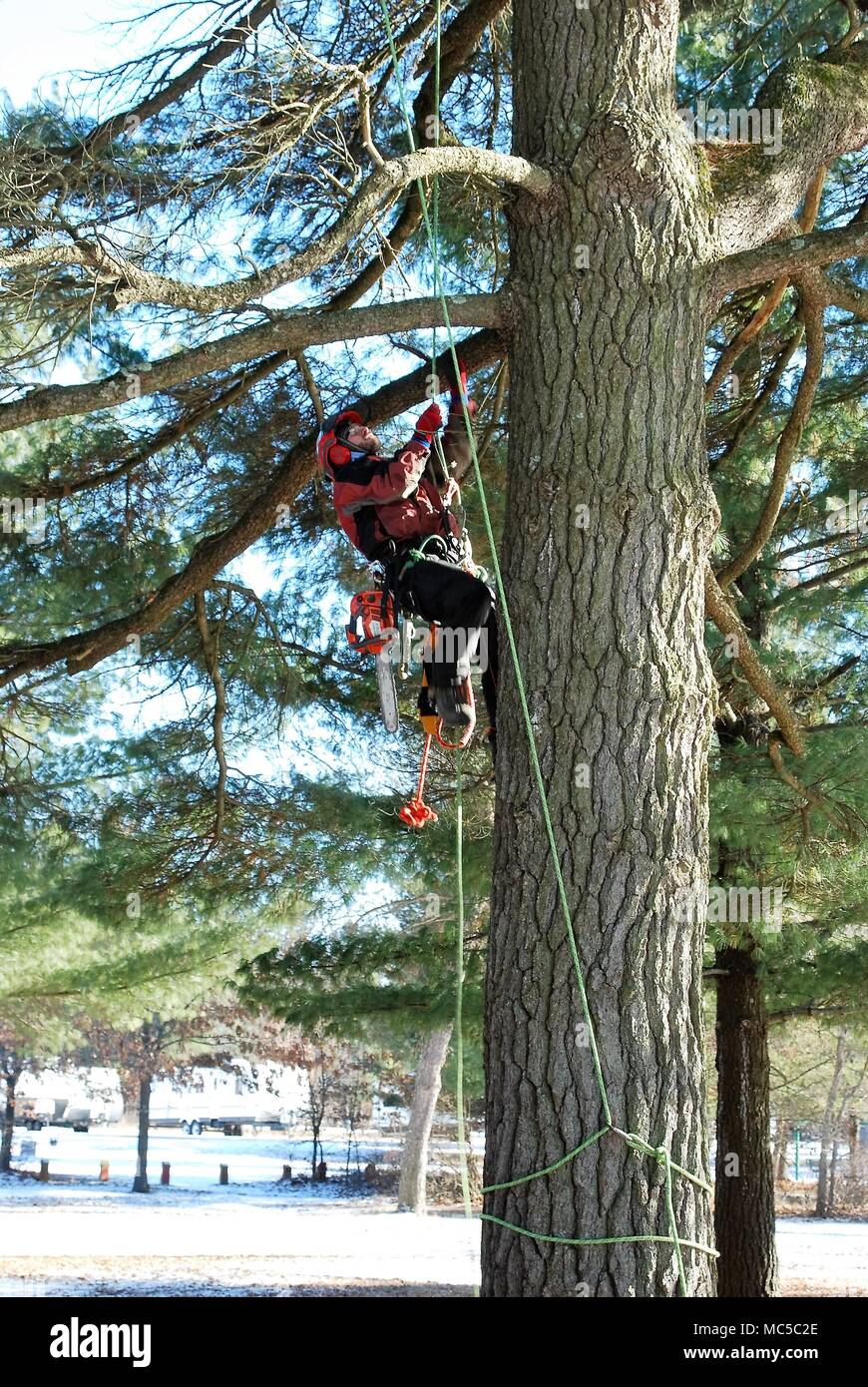 Calvin Swenson with contractor Viking Brothers Landscaping of Rubicon ...