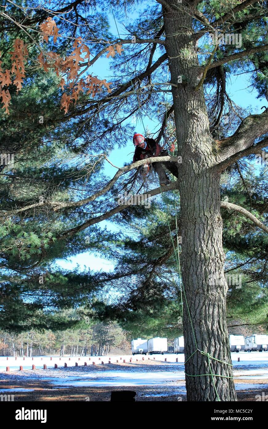 Calvin Swenson with contractor Viking Brothers Landscaping of Rubicon ...