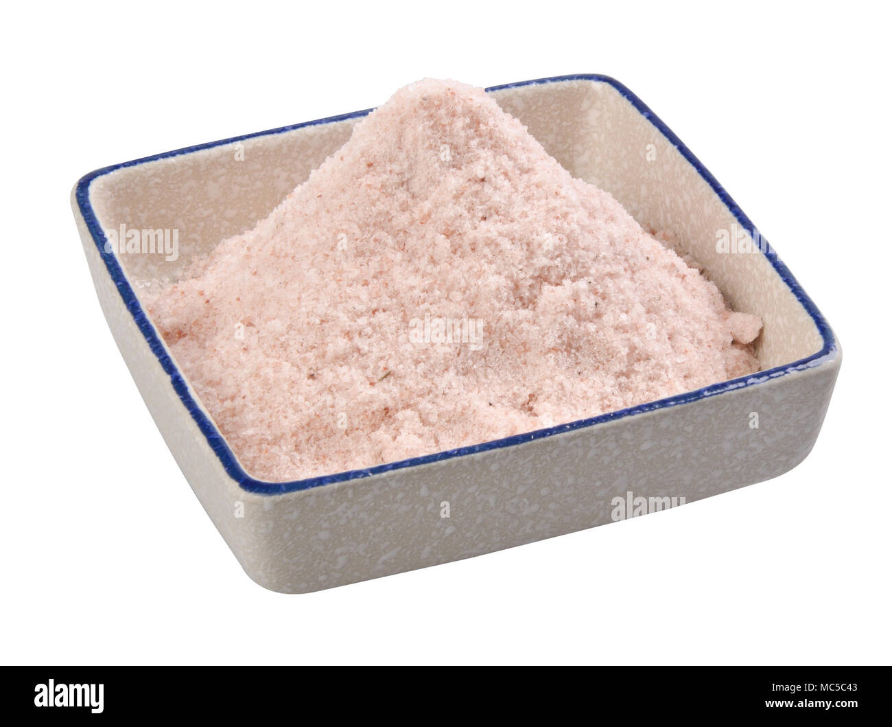 rock salt crystals in the white background Stock Photo - Alamy