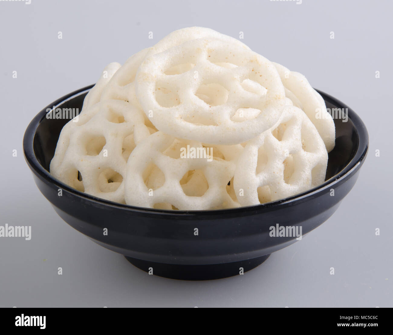 Junk food, potato ring on a background Stock Photo - Alamy
