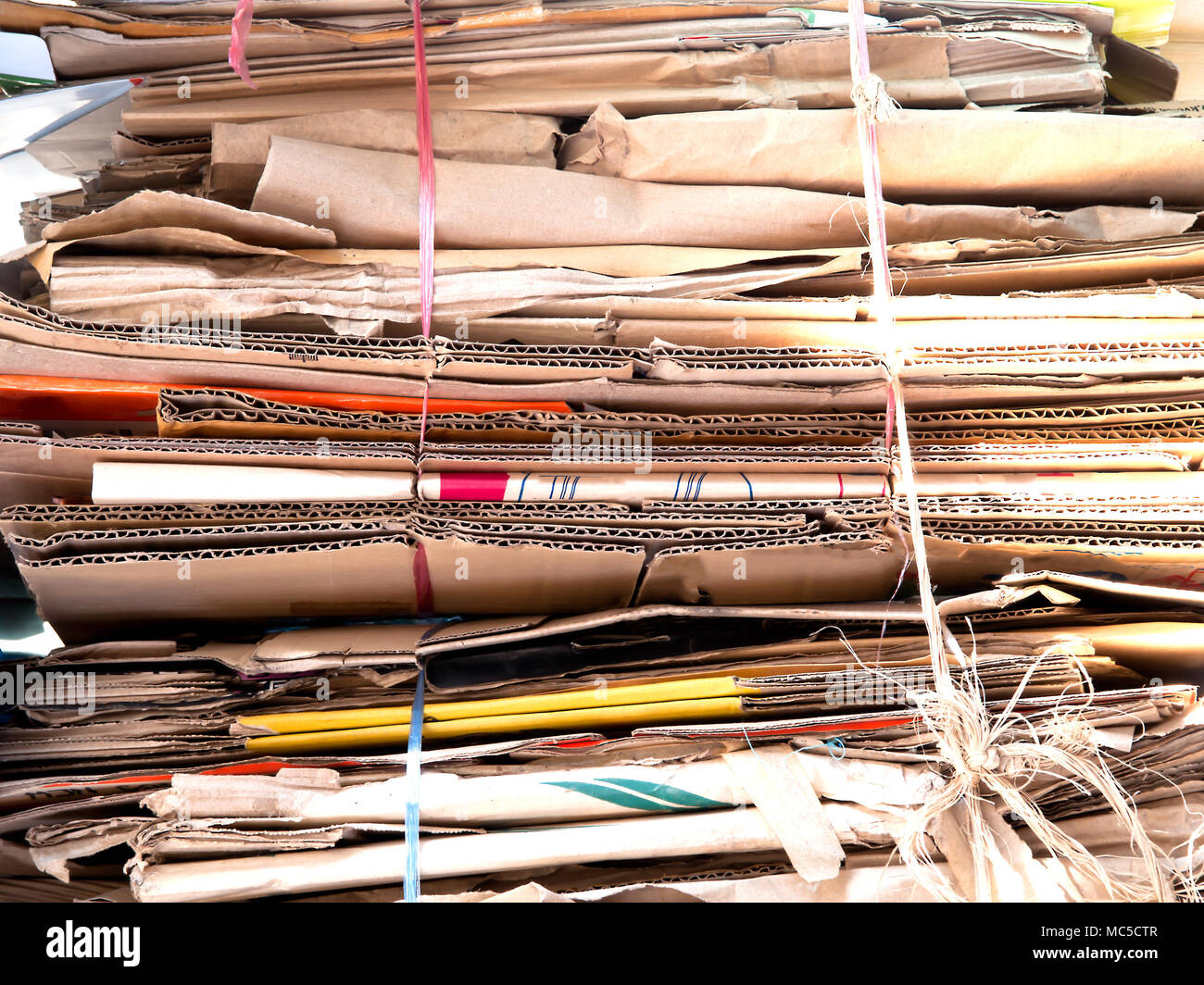 Waste paper, Cartons used Can be recycled, reused. Waste Materials ...