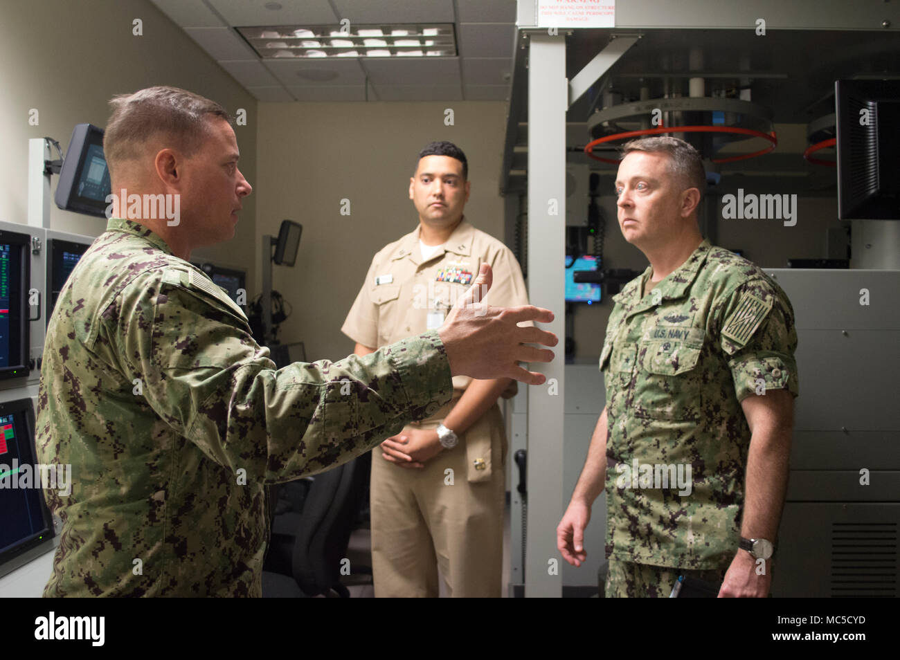 180402-N-WI626-025 APRA HARBOR, Guam (April 2, 2018) Capt. David ...