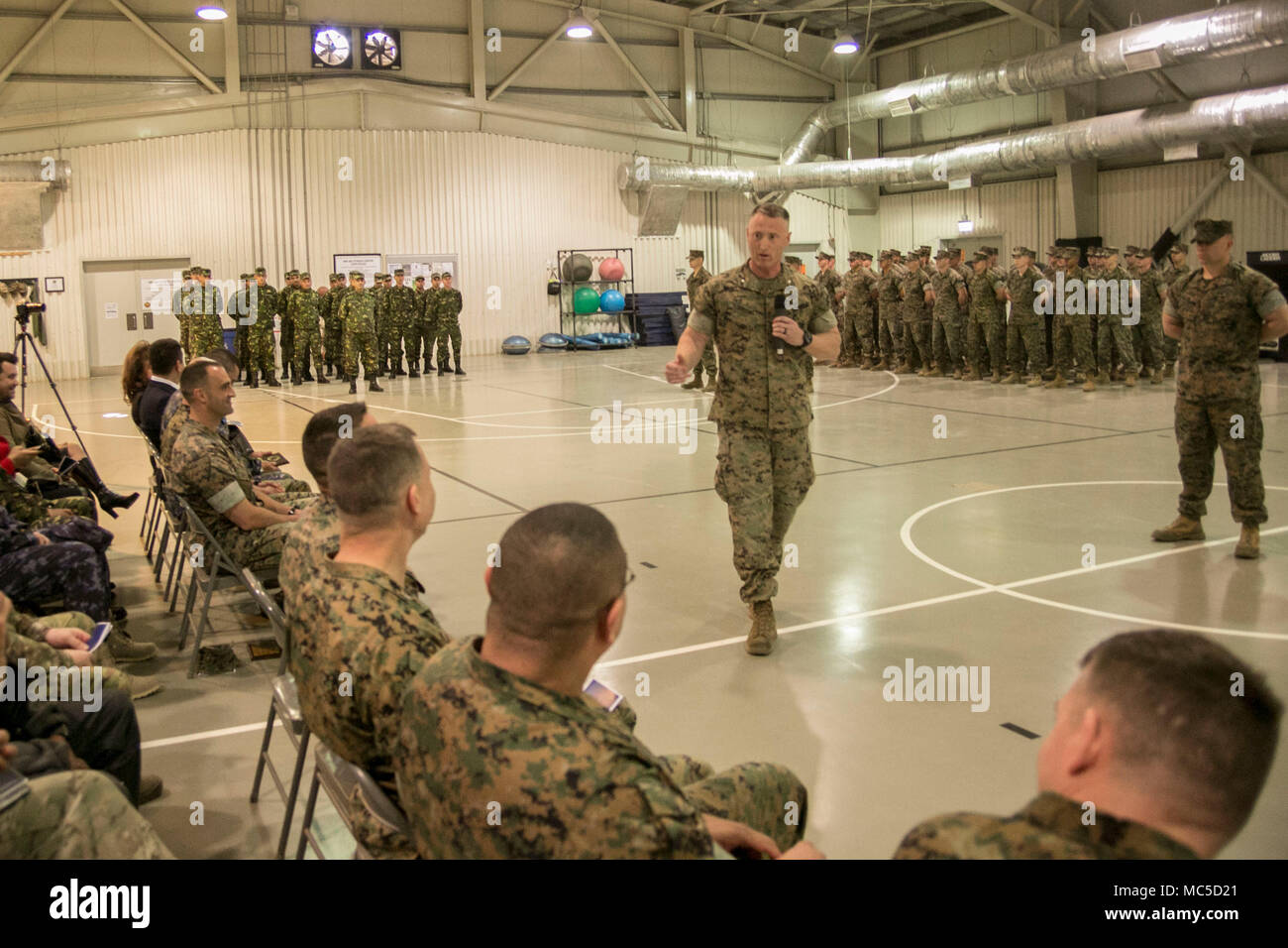 Lt Col. Gordon, the battalion commander with 1st Battalion, 6th Marine ...