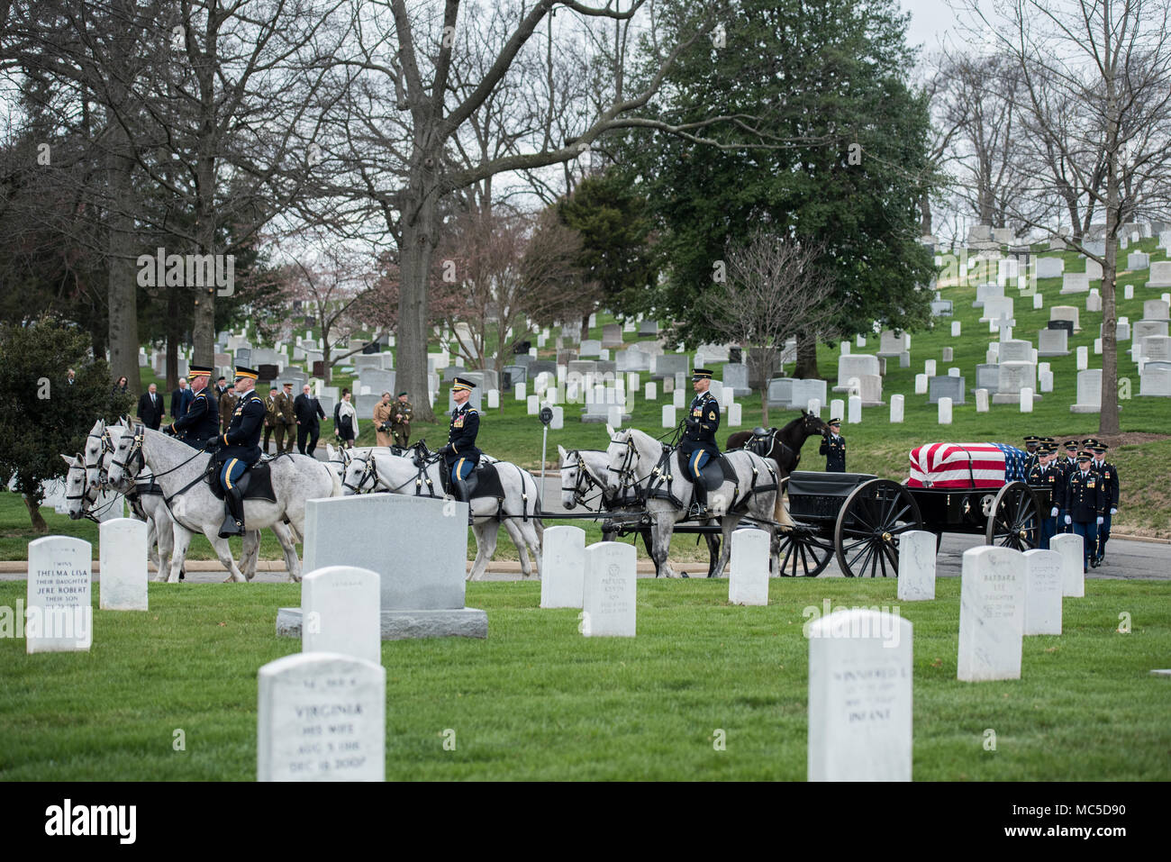 The 3d U.S. Infantry Regiment (The Old Guard) Caisson Platoon support ...