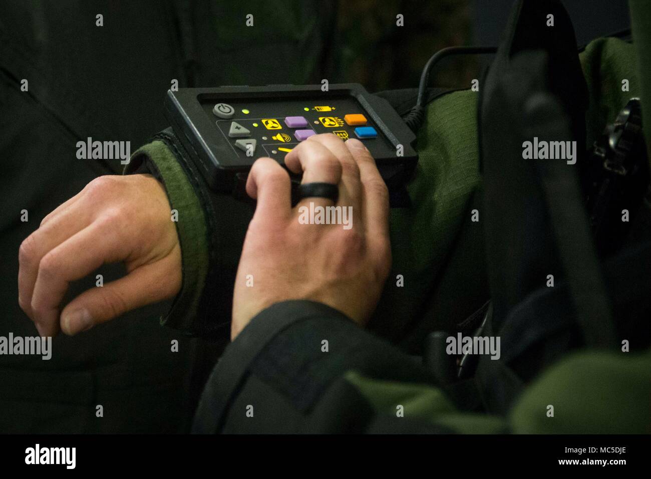 CWO2 Samuel Beltram, an Explosive Ordnance Disposal officer with Combat ...