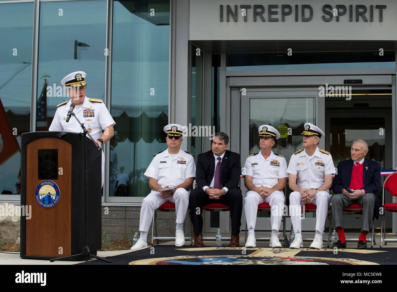 U.S. Navy Rear Adm. Tim Szymanski, commander of the Naval Special ...