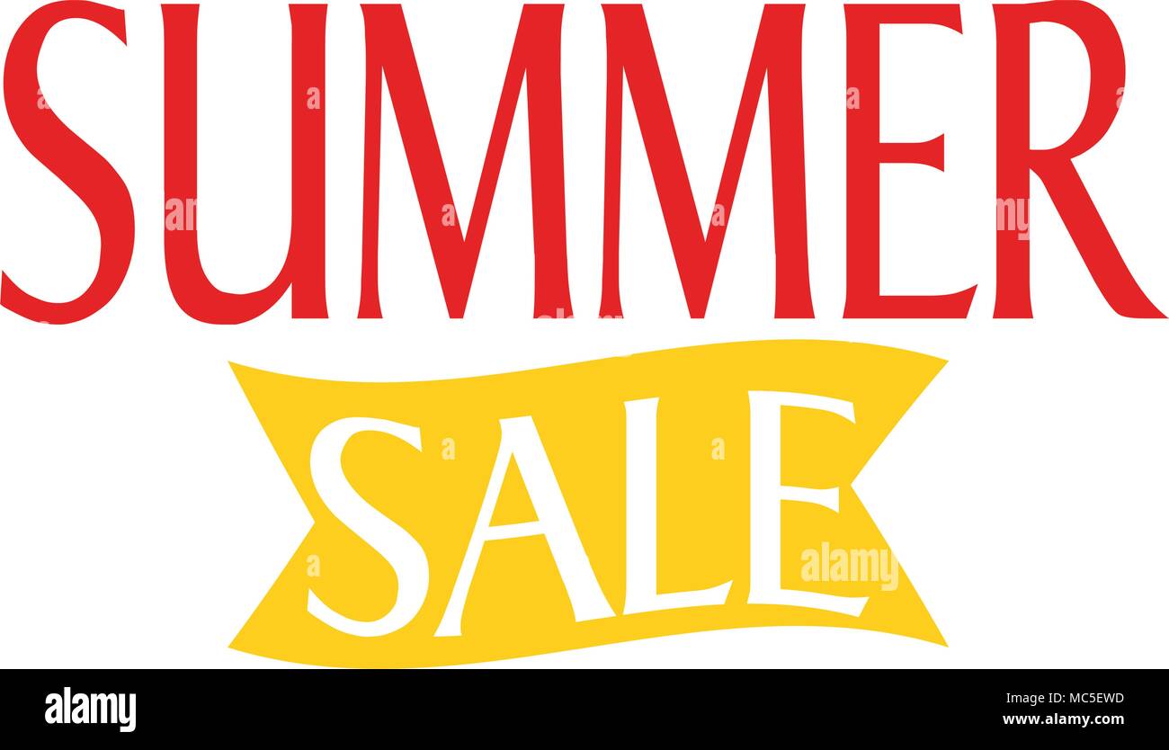 Summer Sale label Stock Vector Image & Art - Alamy