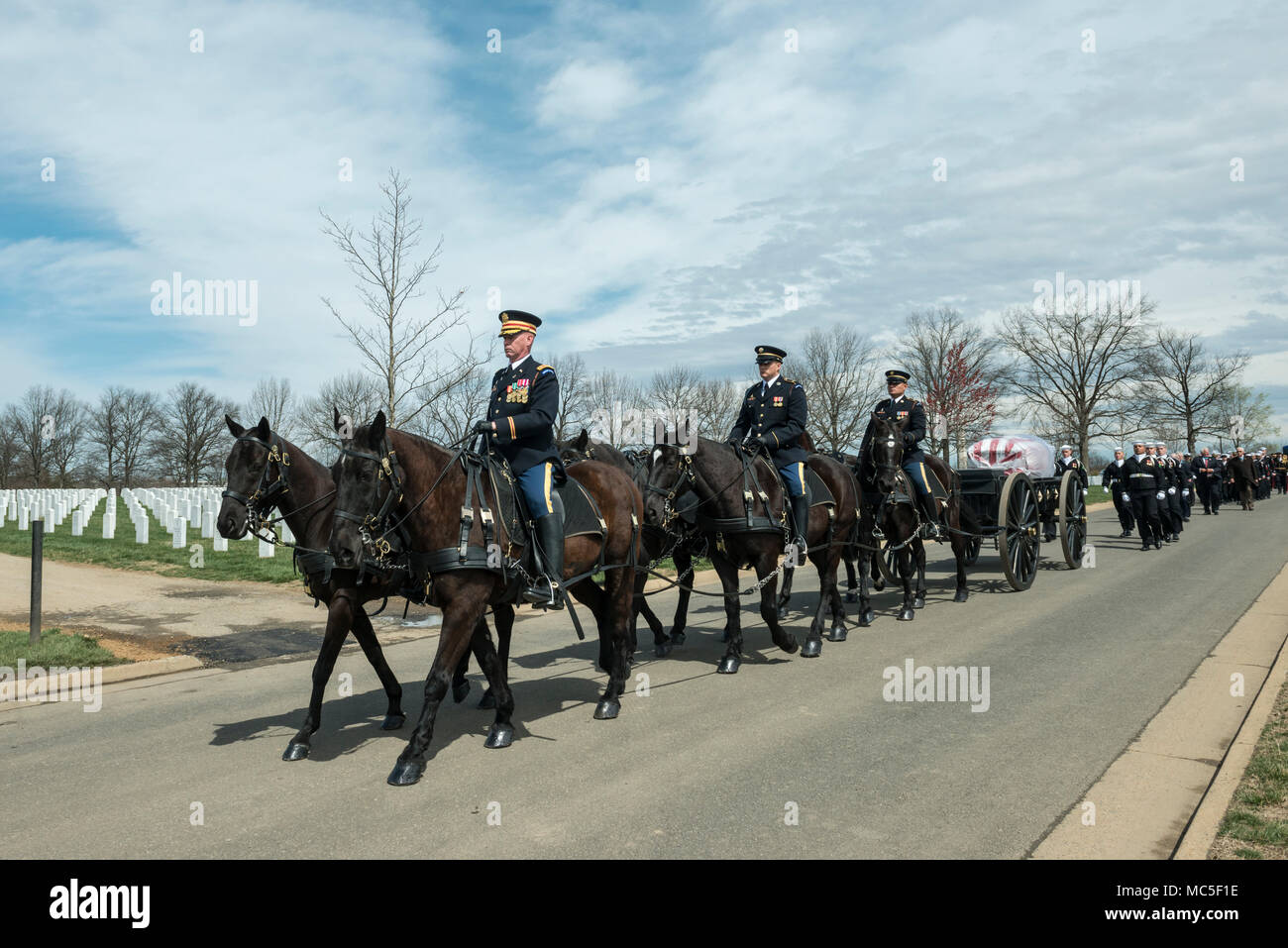 The 3d U.S. Infantry Regiment (The Old Guard) Caisson Platoon ...