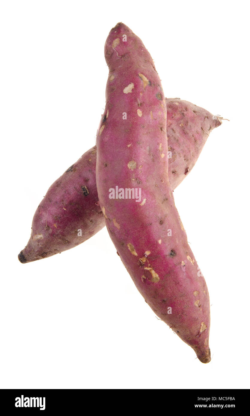 Sweet potatoes on the background Stock Photo - Alamy