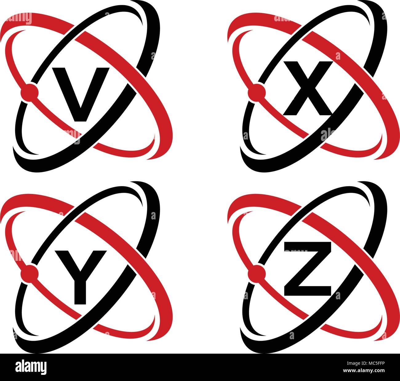 Vector Template Sign Set Stock Vector Image & Art - Alamy