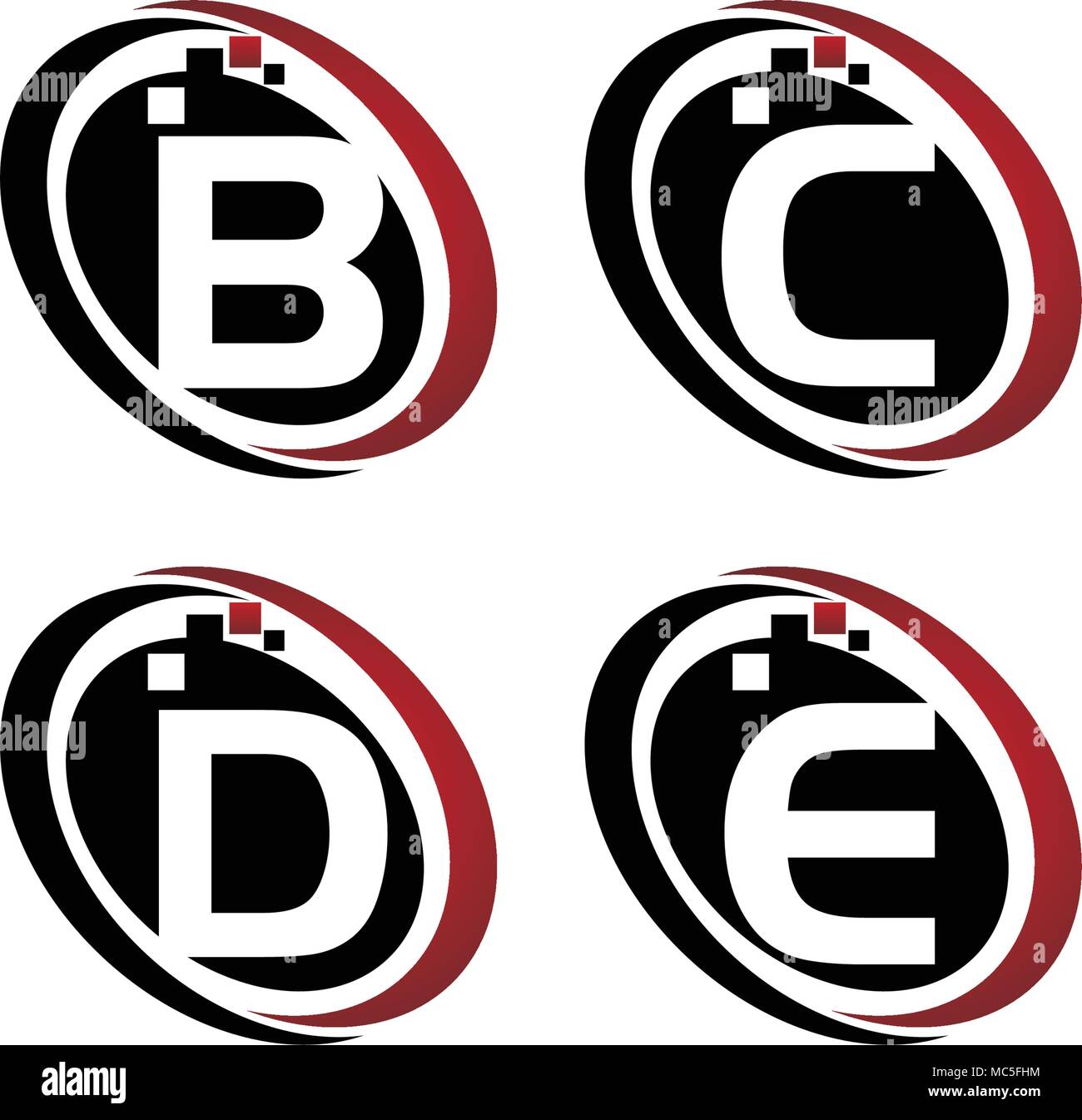 Vector Template Sign Set Stock Vector Image & Art - Alamy