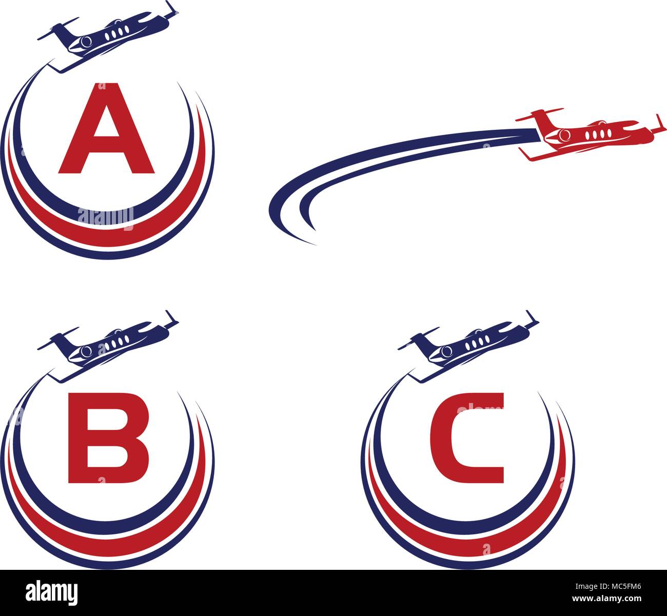 Vector Template Sign Set Stock Vector Image & Art - Alamy