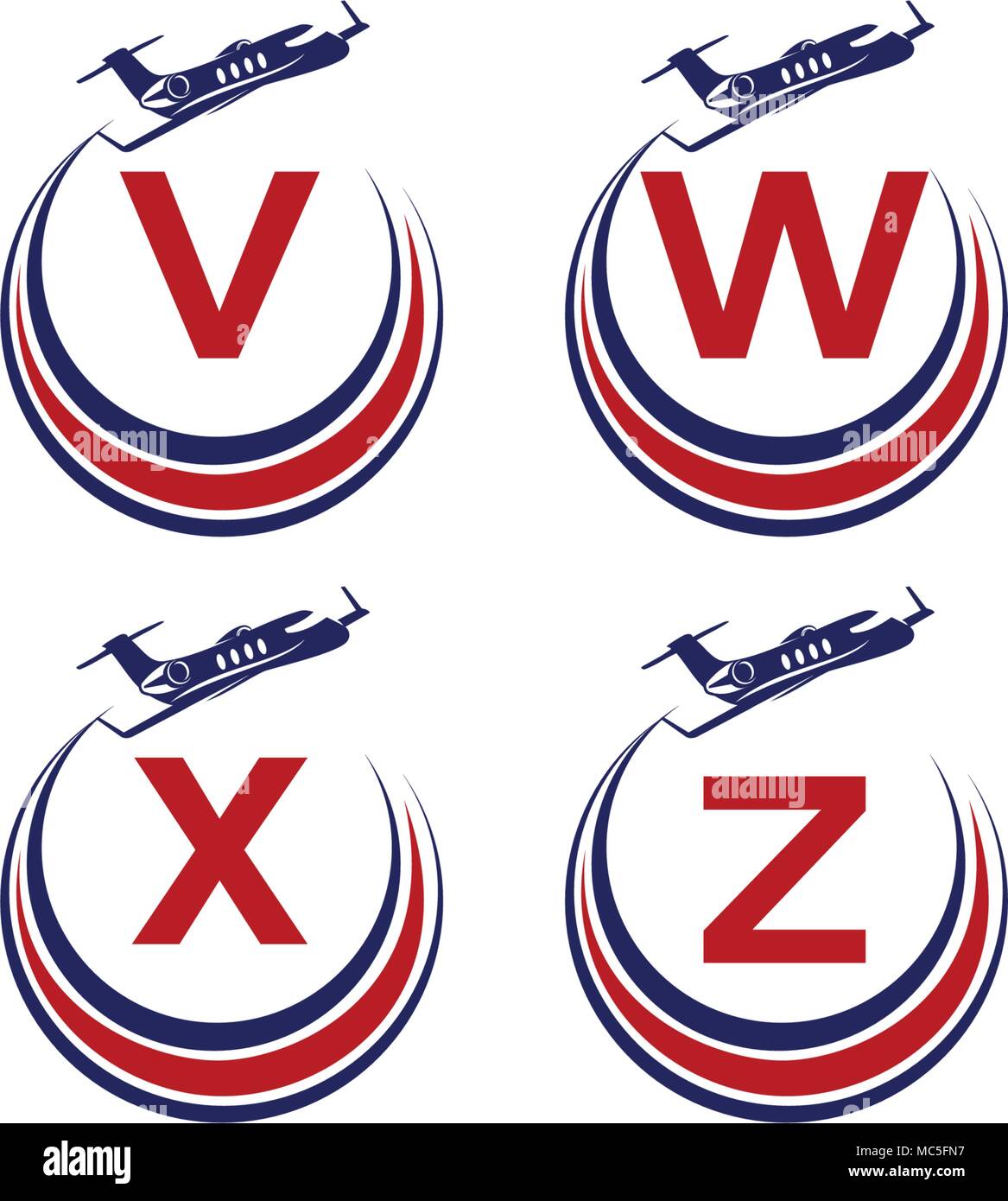 Vector Template Sign Set Stock Vector Image & Art - Alamy