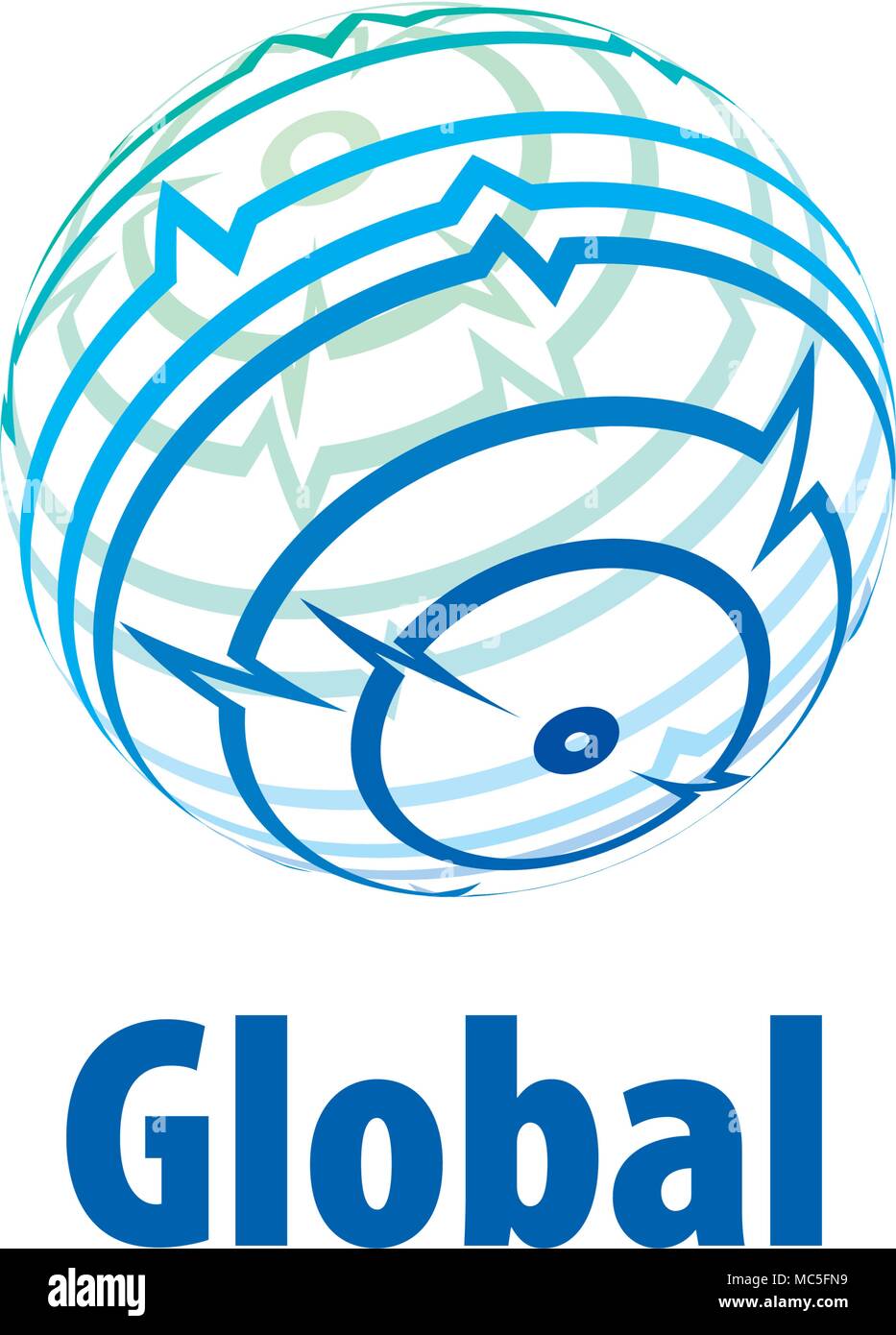 vector logo globe Stock Vector Image & Art - Alamy