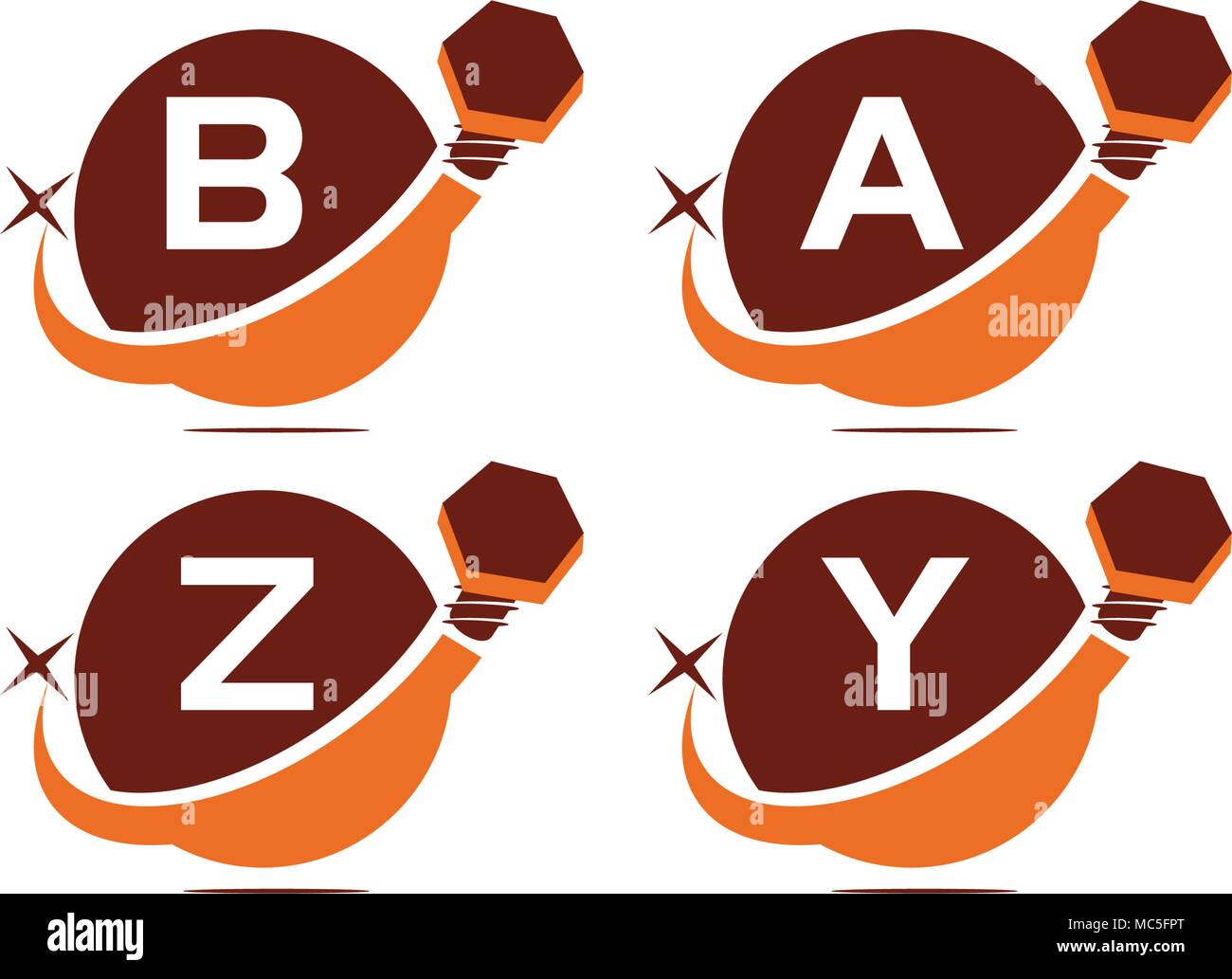 Vector Template Sign Set Stock Vector Image & Art - Alamy