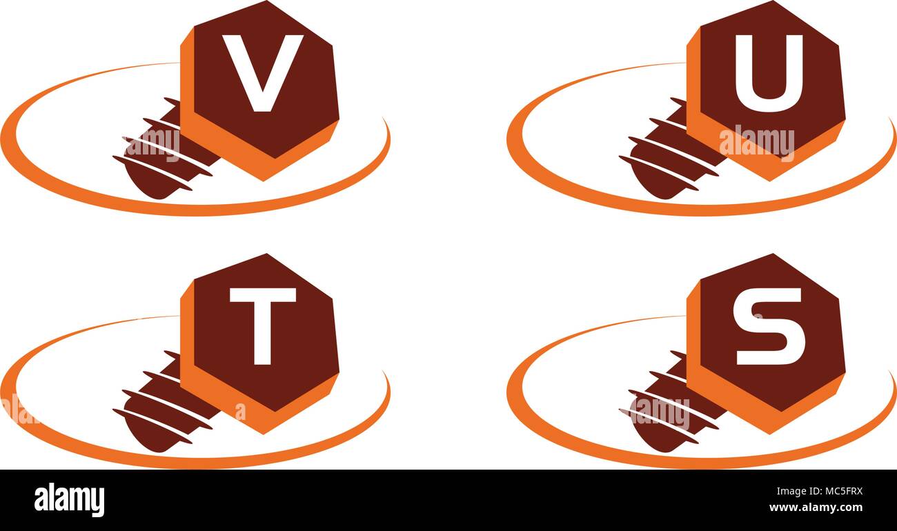 Vector Template Sign Set Stock Vector Image & Art - Alamy