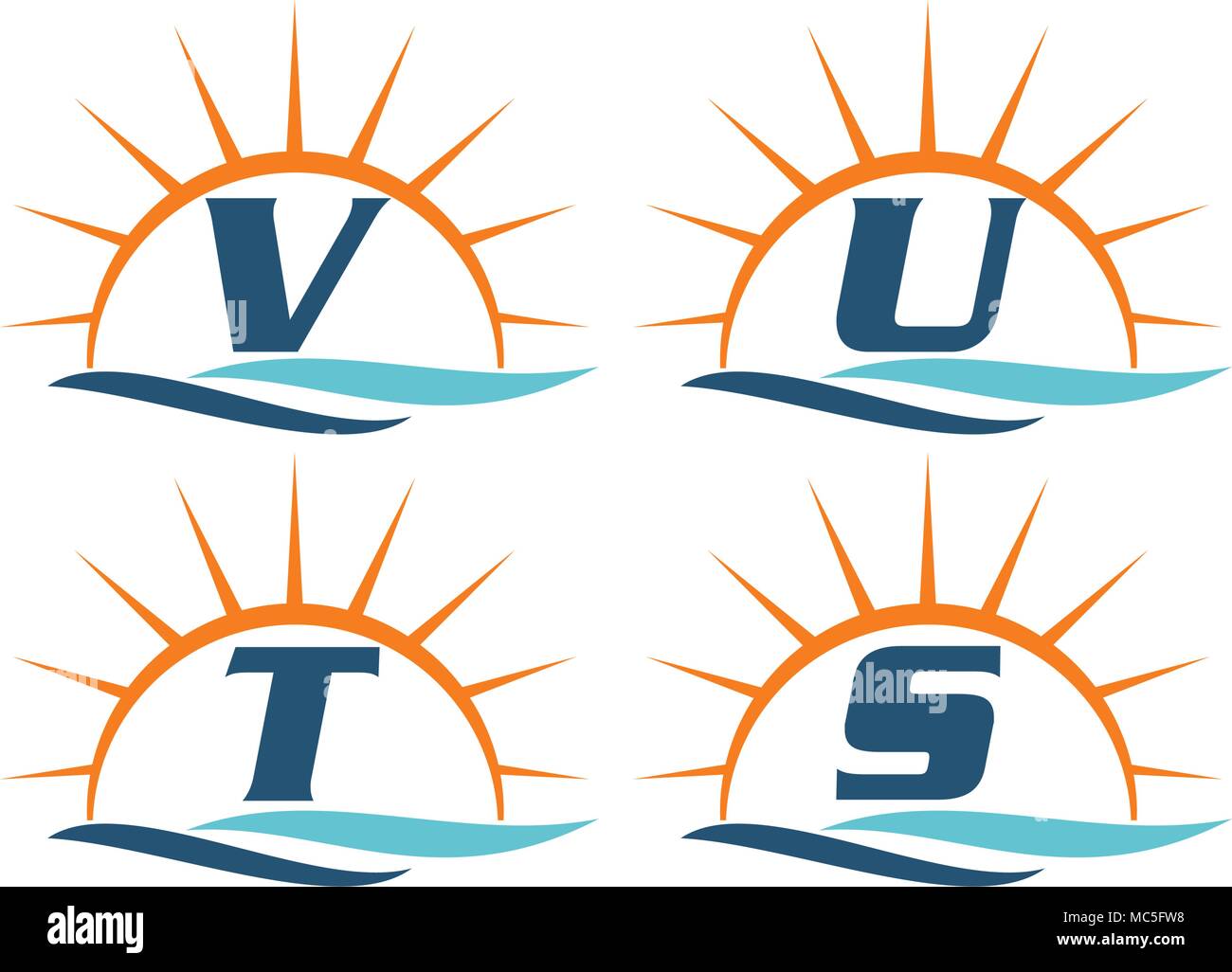 Vector Template Sign Set Stock Vector Image & Art - Alamy