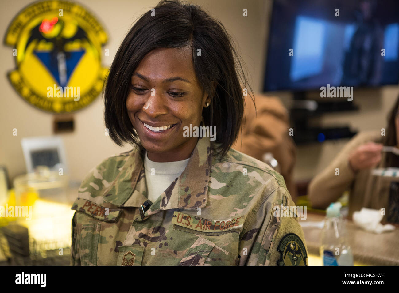 Master Sgt. Tijuana Perry, 3rd Special Operations Squadron aviation ...