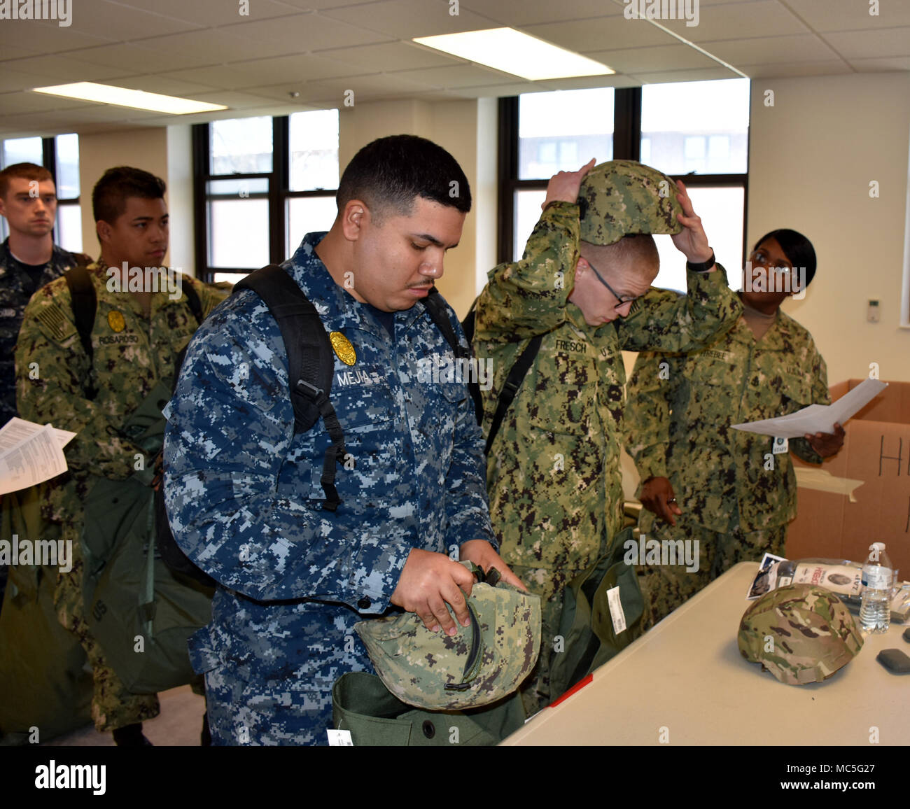 Norfolk, Va. (April 5, 2018) At Expeditionary Combat Readiness Center ...