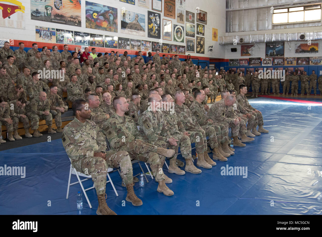 CAMP ARIFJAN, Kuwait — Soldiers deployed to Camp Arifjan, Kuwait ...
