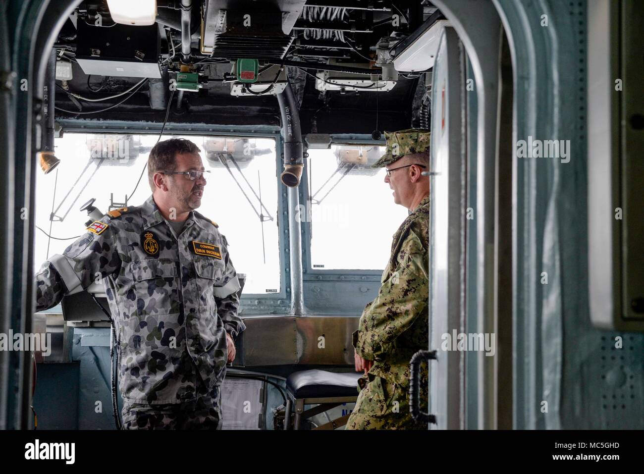 180405-N-PX867-264 SAN DIEGO (April 5, 2018) Capt. Benjamin Allbritton ...