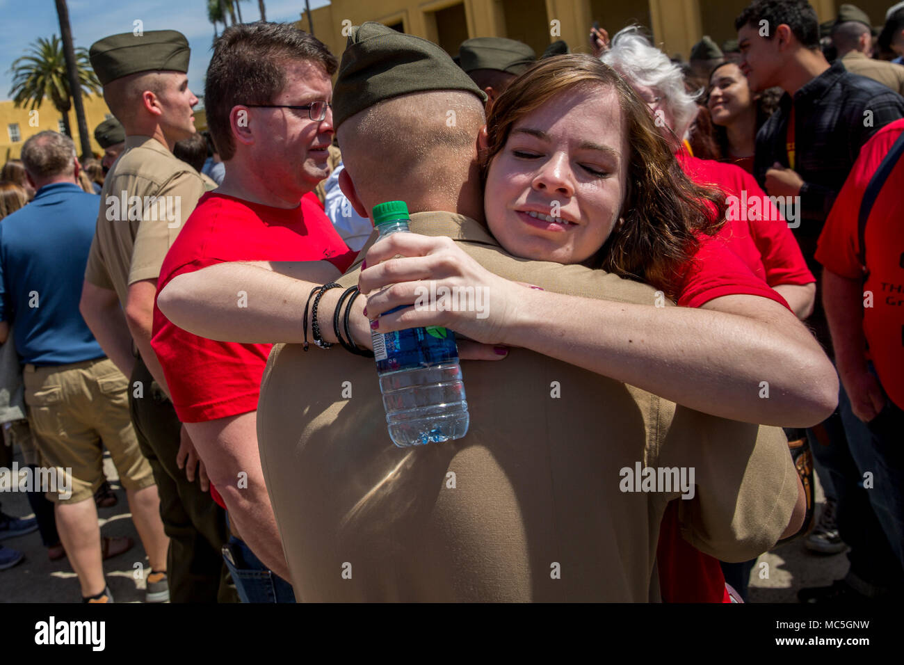The new Marines of Charlie Company, 1st Recruit Training Battalion ...
