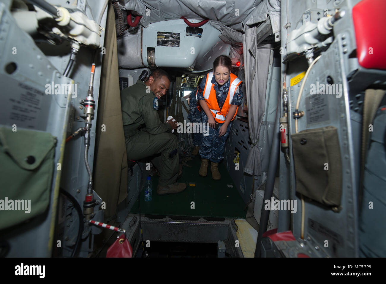U.S. Air Force Capt. Donavan Carroll, 20th Expeditionary Bomb Squadron ...