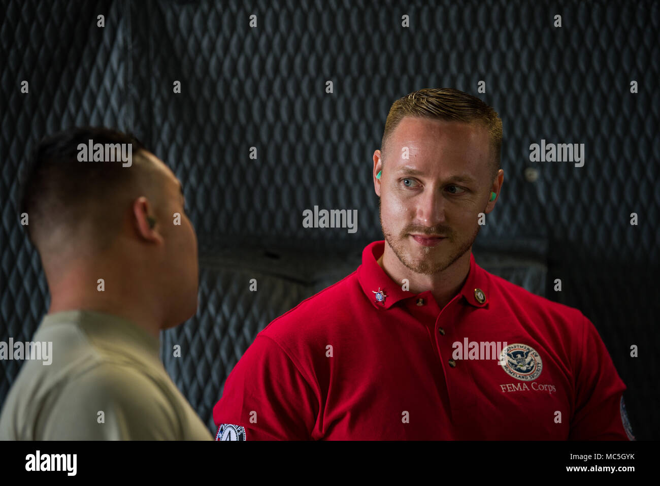 Austin Burson, Federal Emergency Management Agency Corps team lead ...