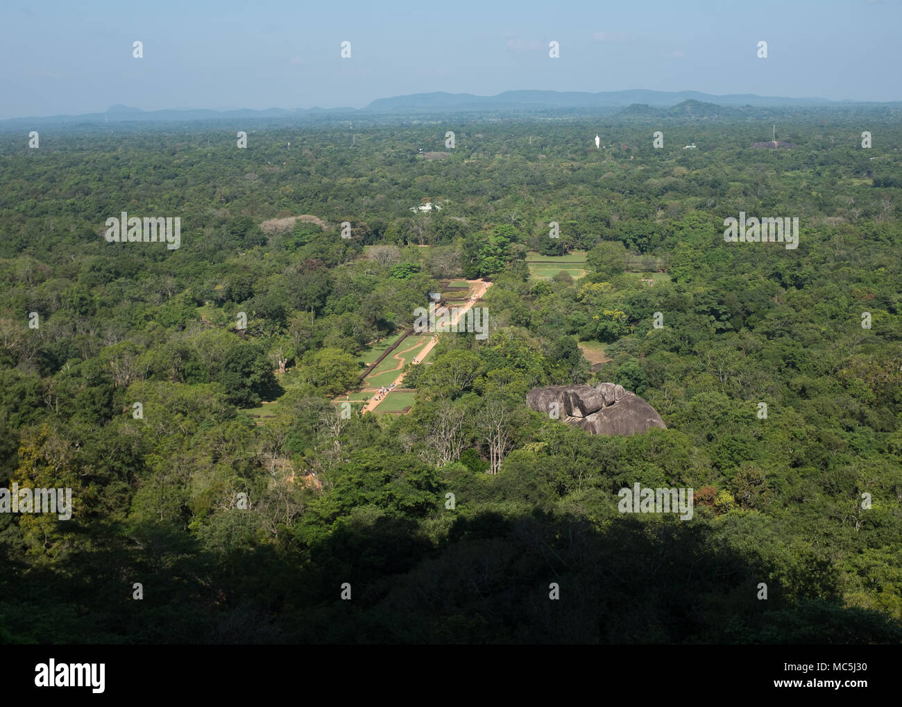 Sigiriya aerial view hi-res stock photography and images - Alamy