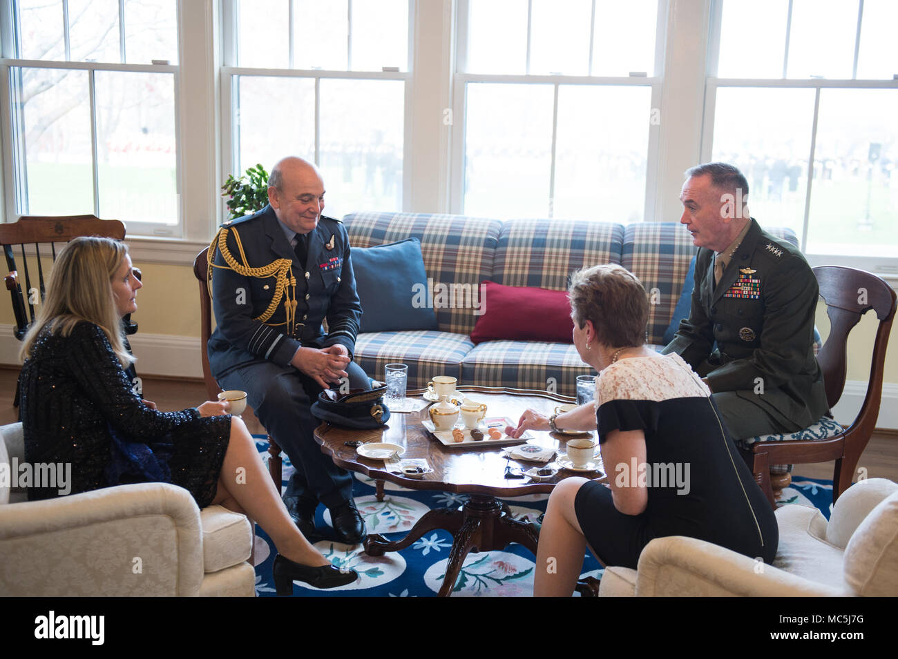 Air Chief Marshal Sir Stuart Peach, United Kingdom Chief of Defense ...