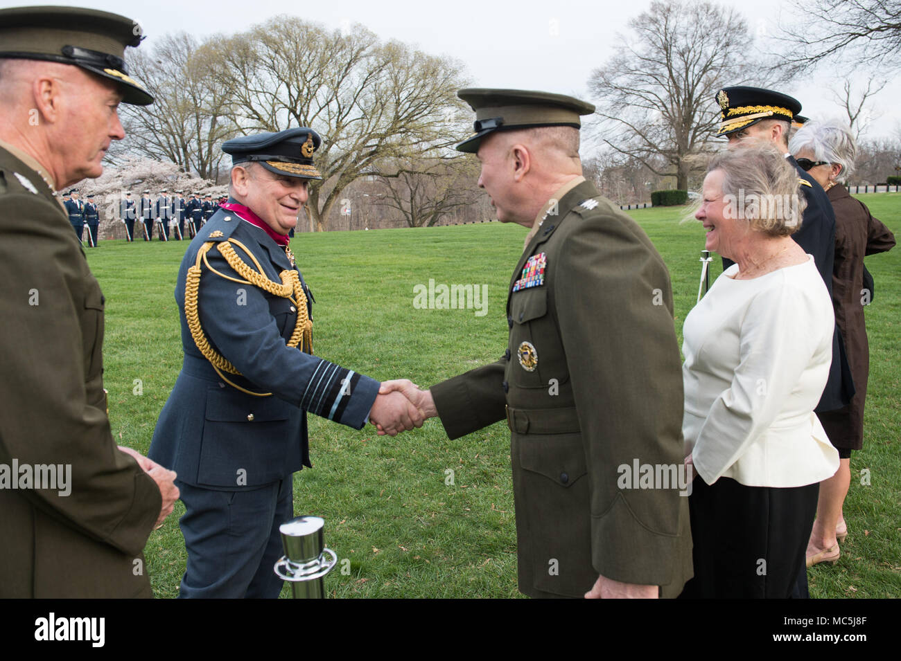 Air Chief Marshal Sir Stuart Peach, United Kingdom Chief of Defense ...