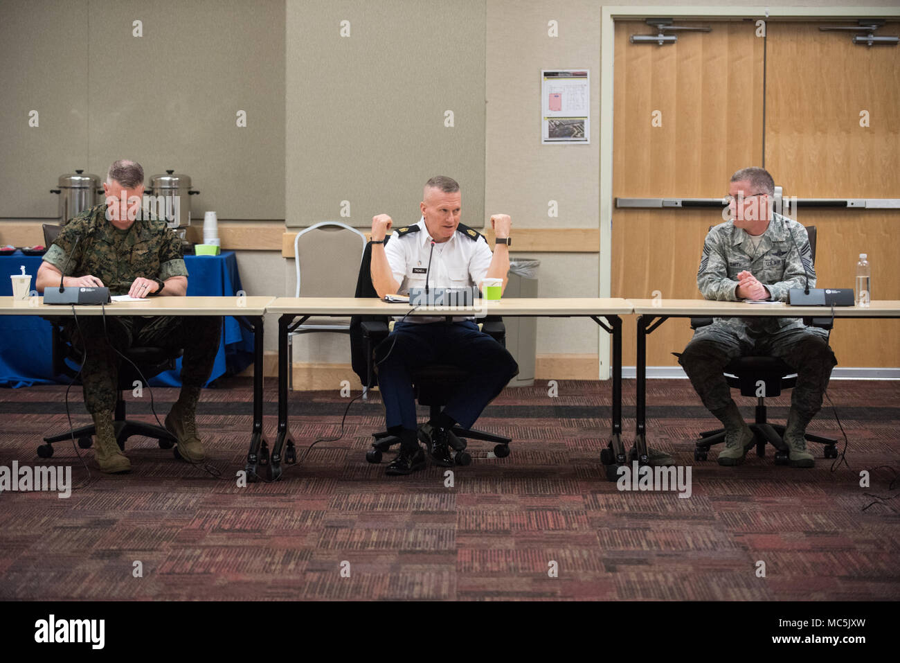 U.S. Army Command Sgt. Maj. John W. Troxell, Senior Enlisted Advisor to ...