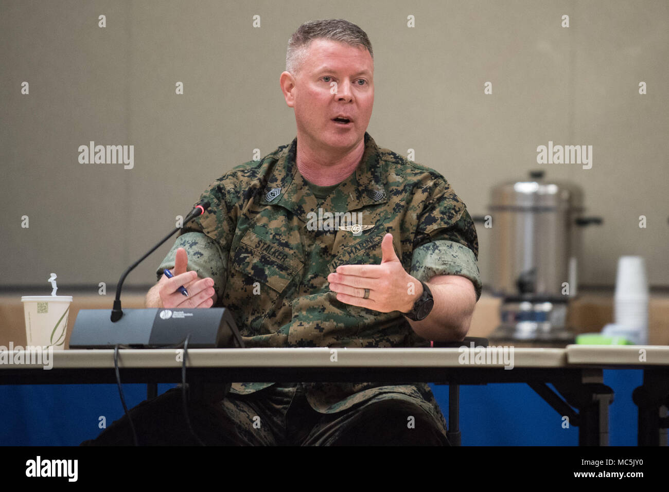 U.S. Army Command Sgt. Maj. John W. Troxell, Senior Enlisted Advisor to ...