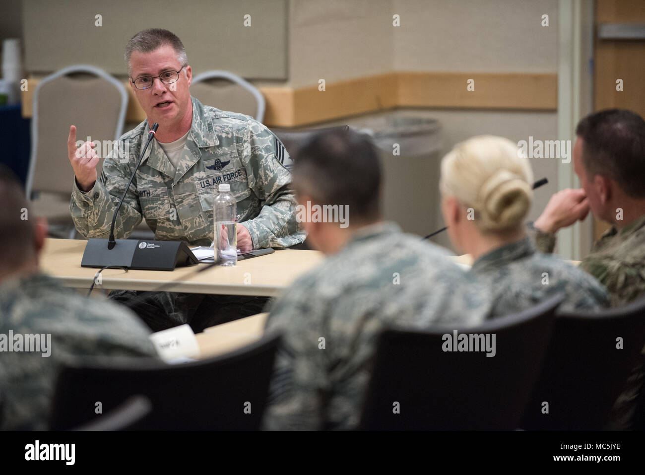 U.S. Army Command Sgt. Maj. John W. Troxell, Senior Enlisted Advisor to ...