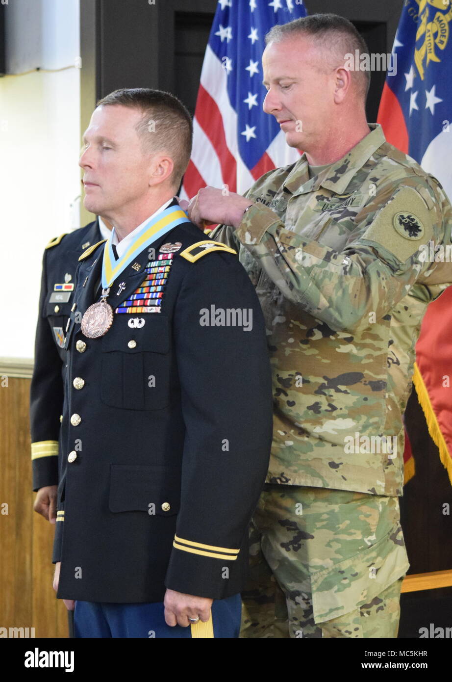 Brigadier General Randall Simmons, commanding general of the Georgia ...