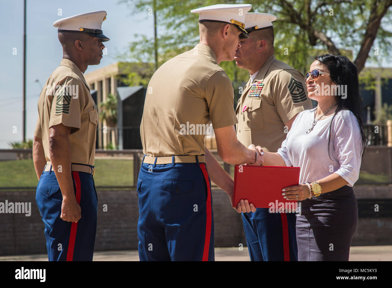 Sergeant Major Amman E. Catalan and Jinny D. Catalan, his wife, are ...